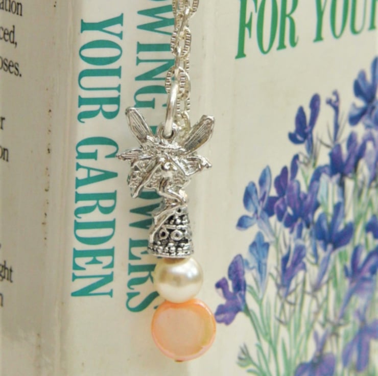 Beaded Bookmark with Pearl And Mother of Pearl ... - Folksy