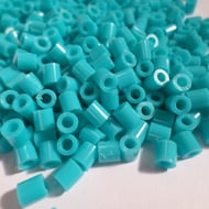 500 x Hot Fuse Beads - Column - 5mm - Teal Blue - Folksy