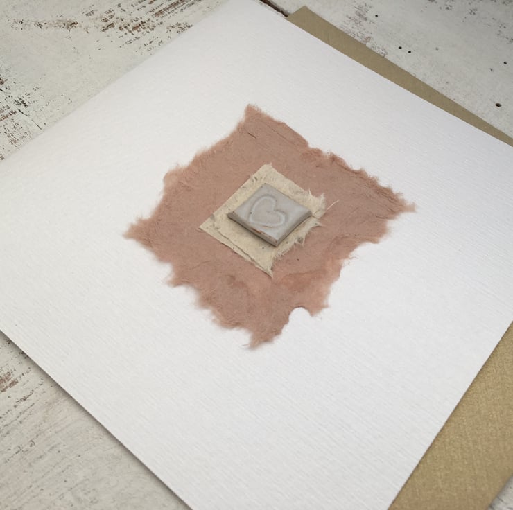 One,off bespoke Gift card, handmade design, bla... - Folksy