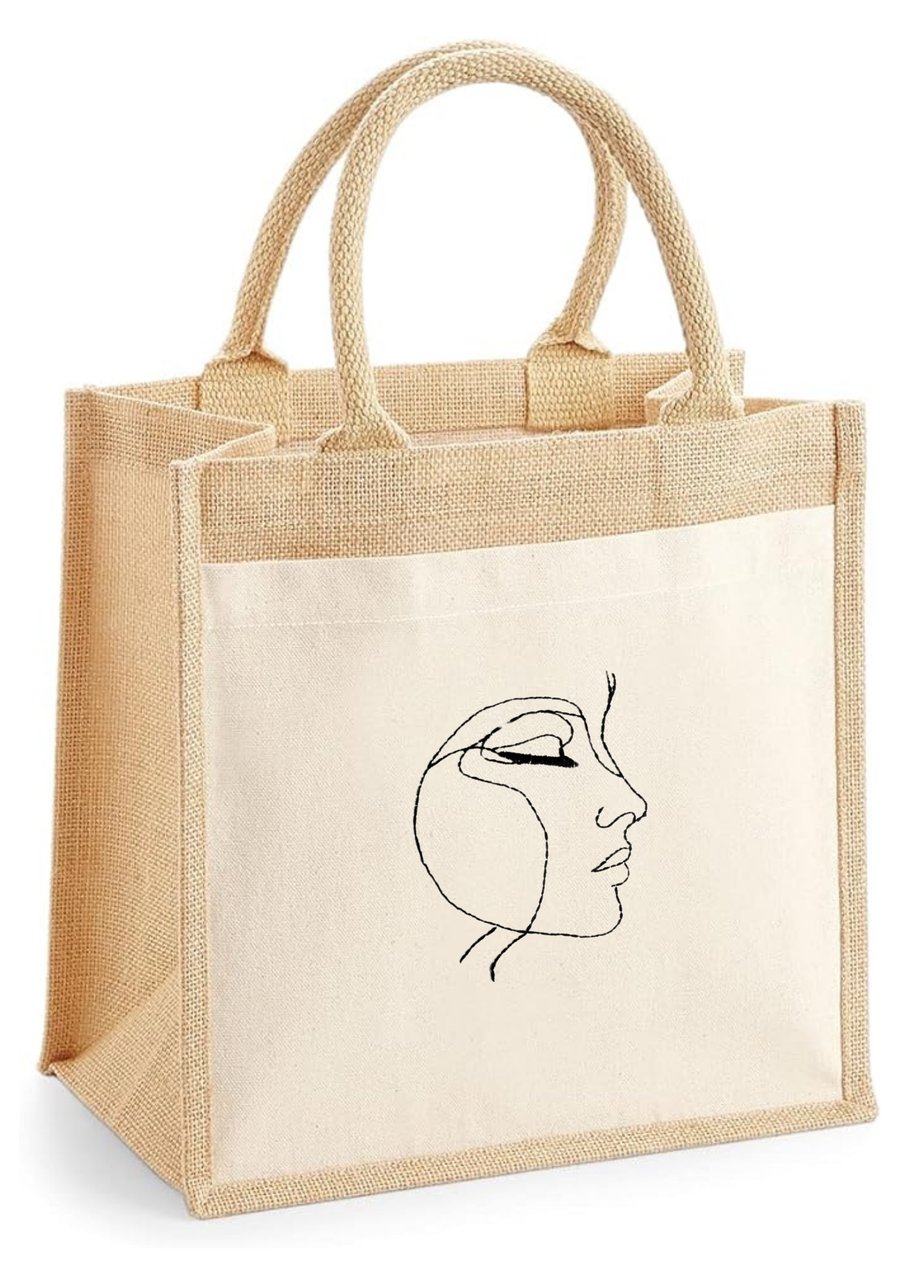Eco-Chic Midi Hand-Stitched Tote Bags: Style Me... - Folksy