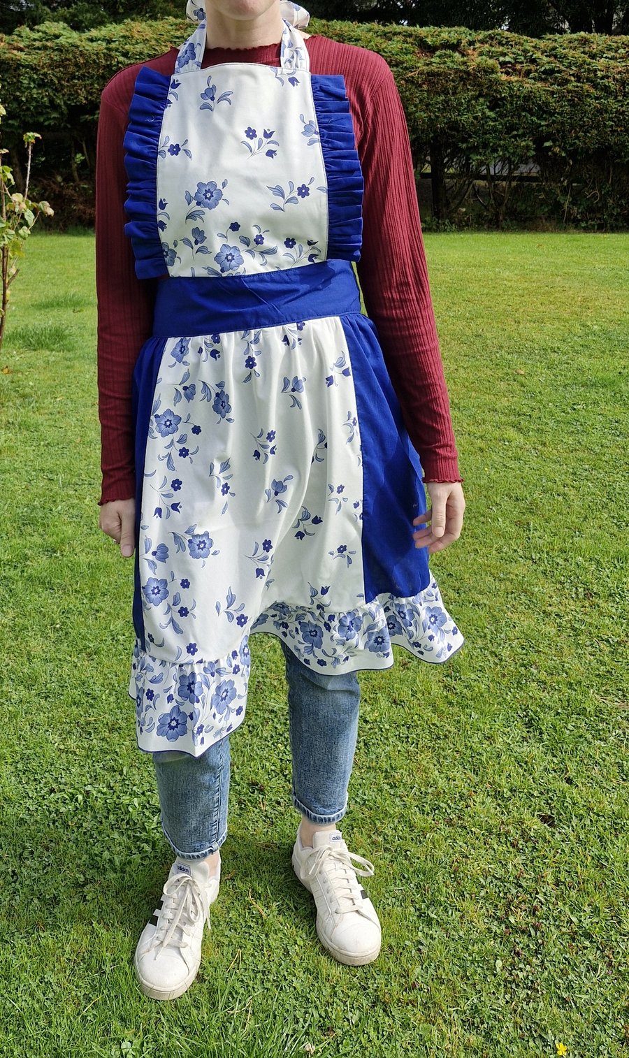 Retro vintage traditional style pinafore apron ... - Folksy
