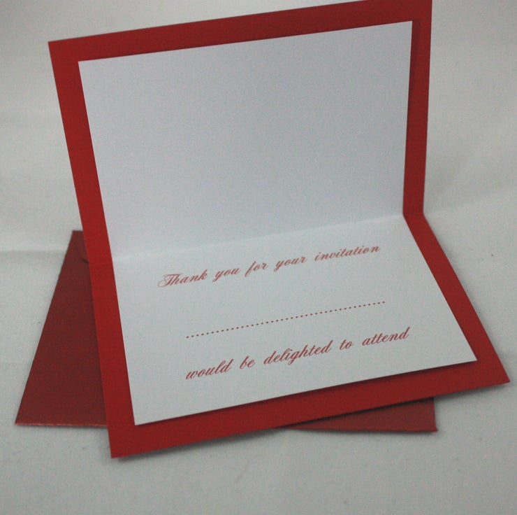 Pack of handmade acceptance & with regret c... - Folksy