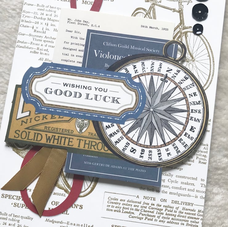 Luxury Handmade 3D Good Luck Card - Folksy