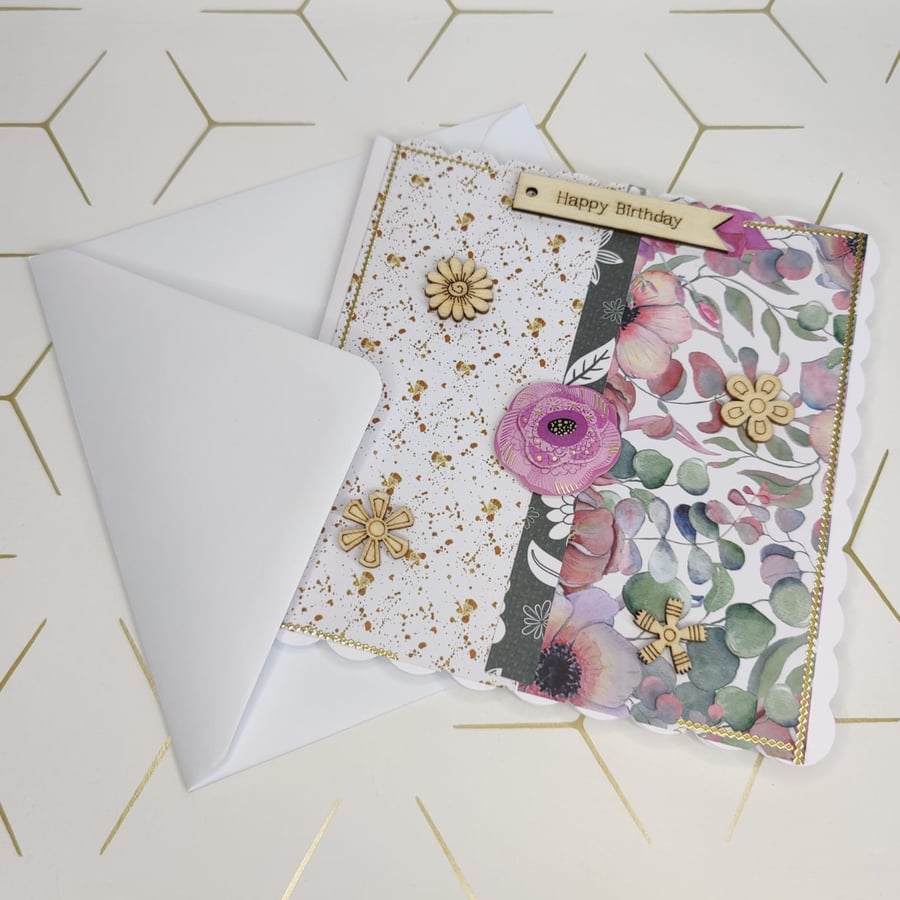 Bespoke Birthday Card - Folksy