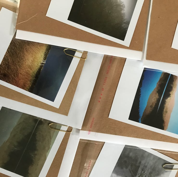 Set of 10 mixed “Polaroid” style photo cards: l... - Folksy