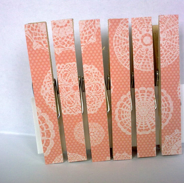 Happy Days Retro Pegs Fridge Magnets Magnetic C... - Folksy