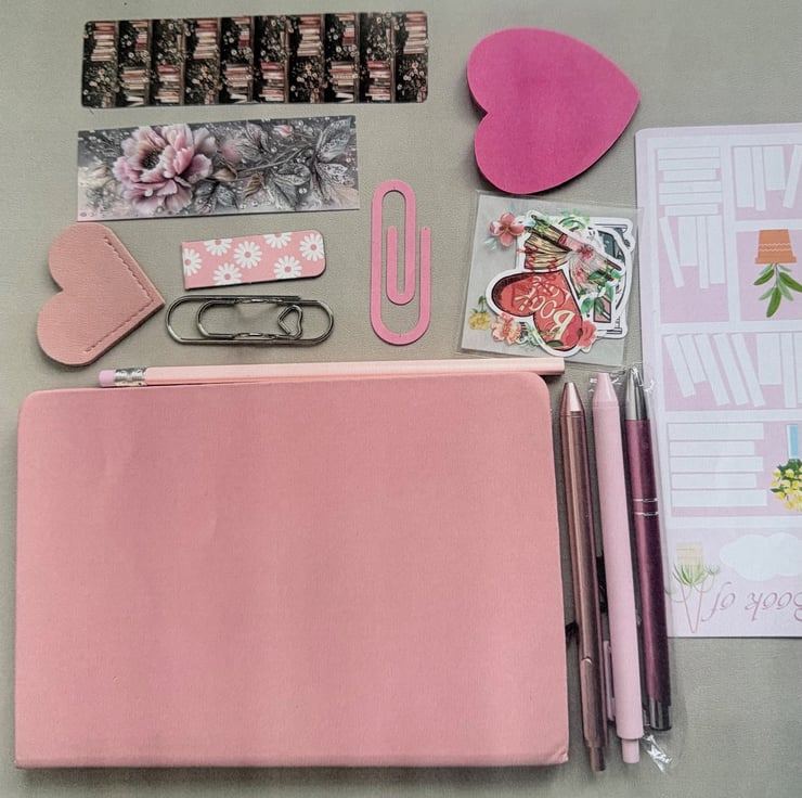 iSparkle A5 Book bundle pink colour way - Folksy
