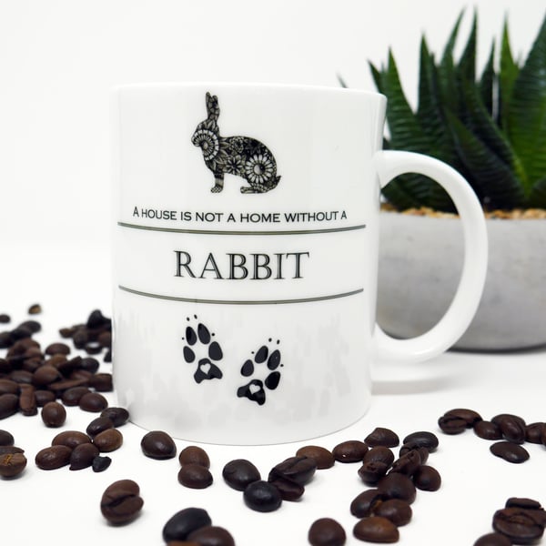 Rabbit, Rabbit Gift, Rabbit Mug, Rabbit Lover, ... - Folksy