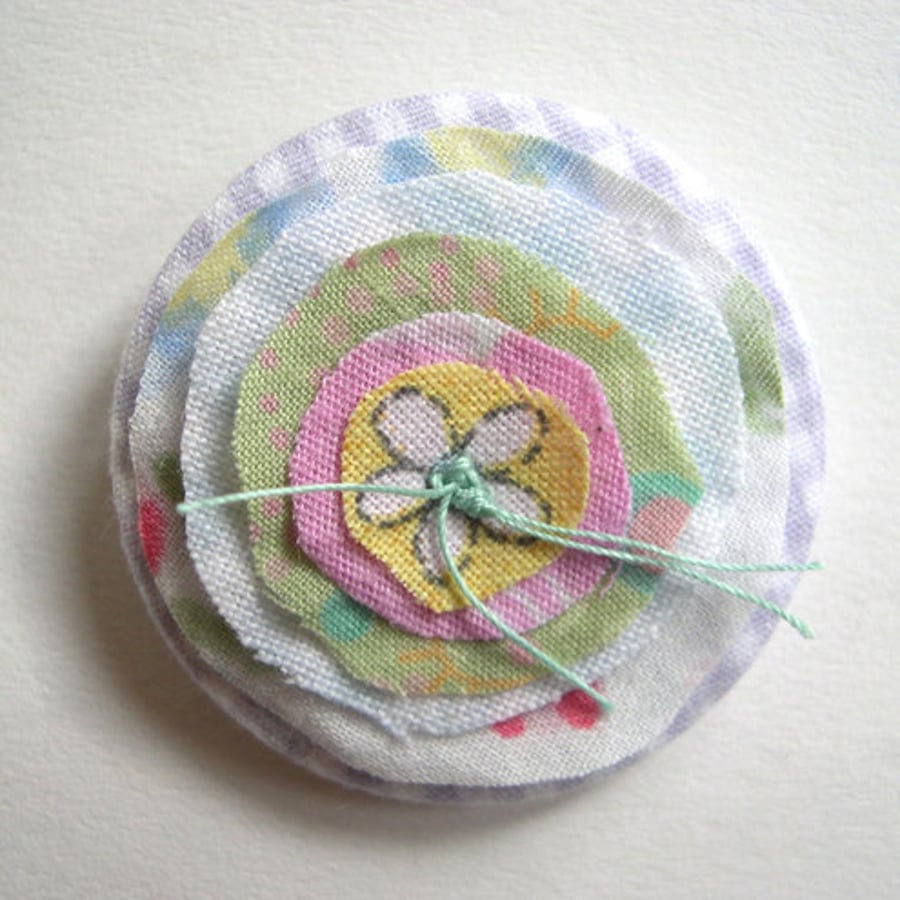 Flower Pin-card - Folksy