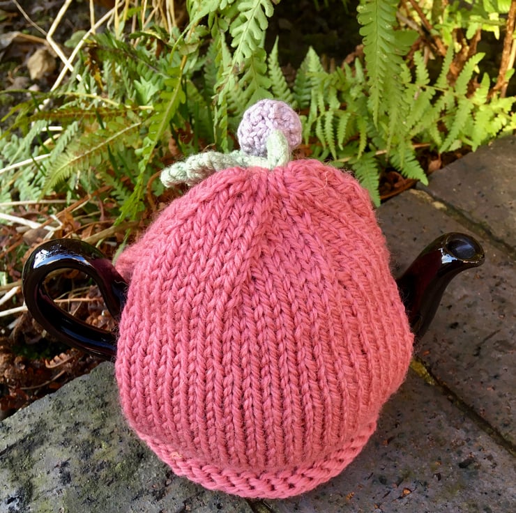 Small Oak Leaf Tea Cosy, One Cup Pink Acorn Tea... - Folksy