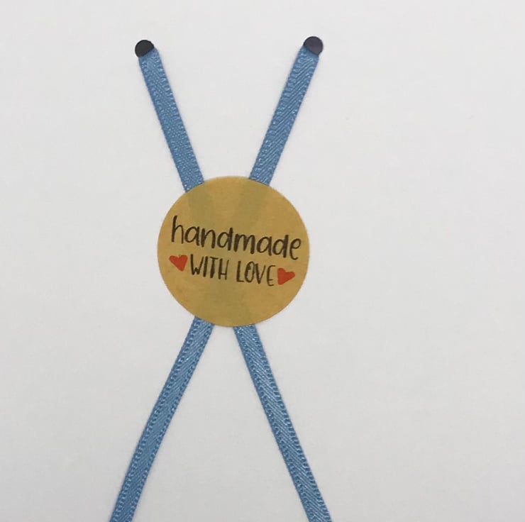 Fused Glass Birthday Card - Folksy