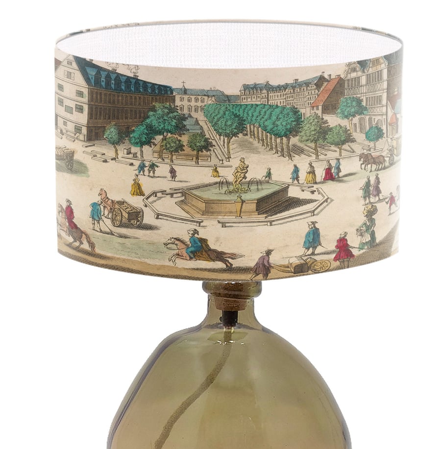 Fine Art Lampshade, Victorian Fine Art, Lamp sh... - Folksy