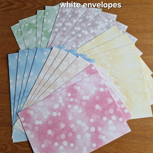 Pack of 22 Printed Hunkydory Blank Cards with E... - Folksy