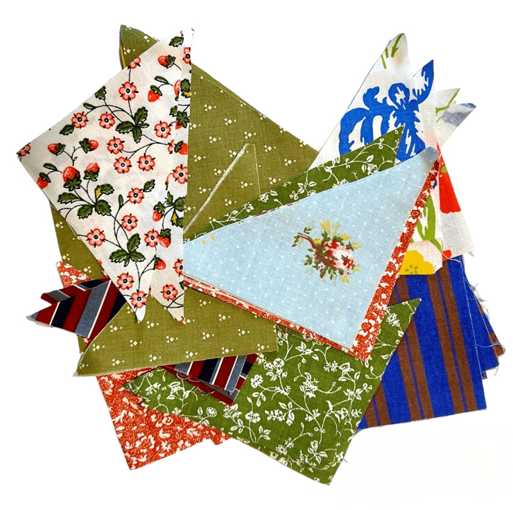 Vintage Laura Ashley Patchwork Pieces - Folksy