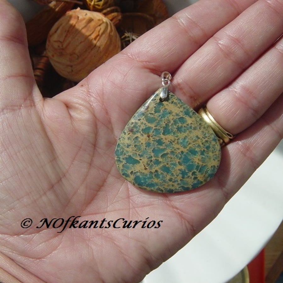 Drop of the Sea, Sea Sediment Jasper & Ster... - Folksy