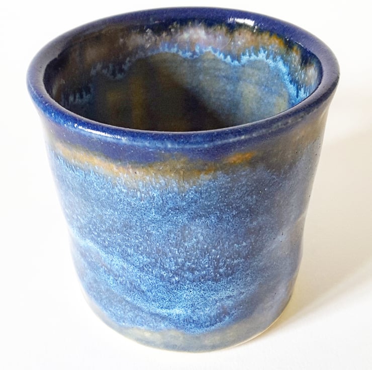 Ceramic Mug in Blue - Folksy