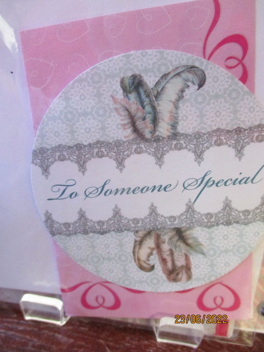 To Someone Special Card - Folksy