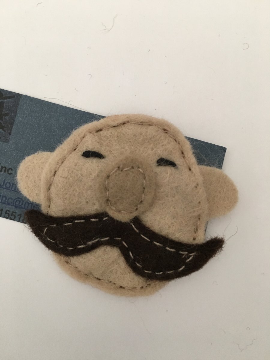 Felt badge - Folksy