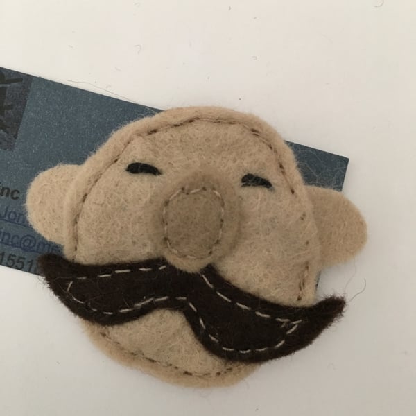 Felt badge - Folksy