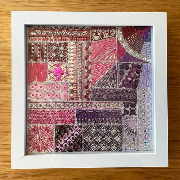 Sunset Textile Wall Art - Folksy