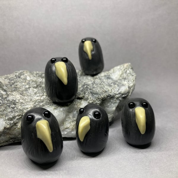 Polymer Clay Spirit Animal Figurines - Collecta... - Folksy
