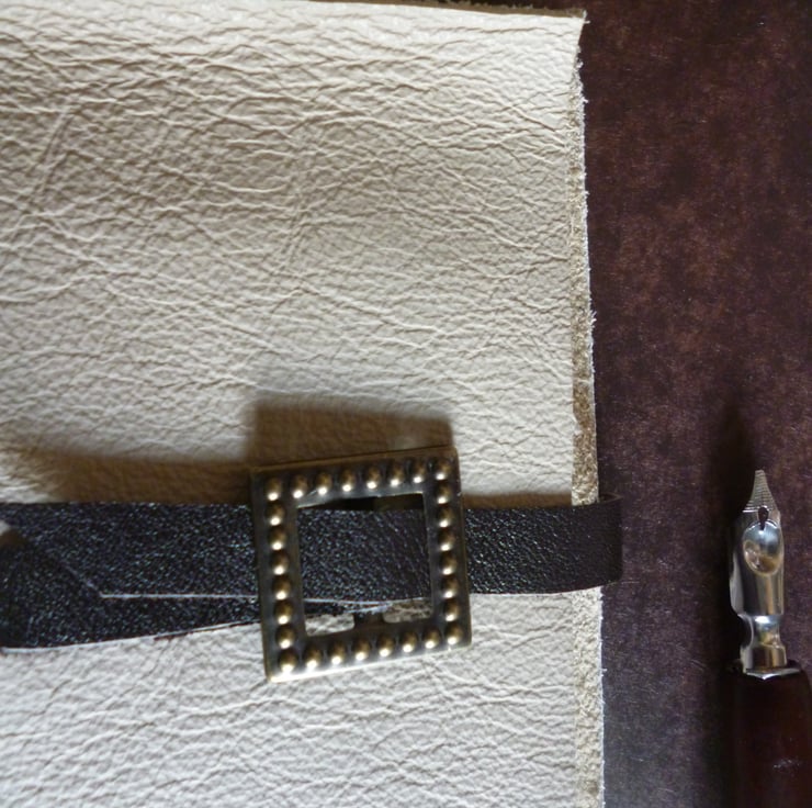 Hand bound Leather pocket notebook – sketchbook... - Folksy