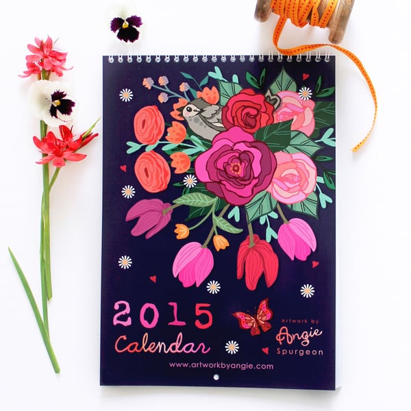 2015 Calendar - Folksy