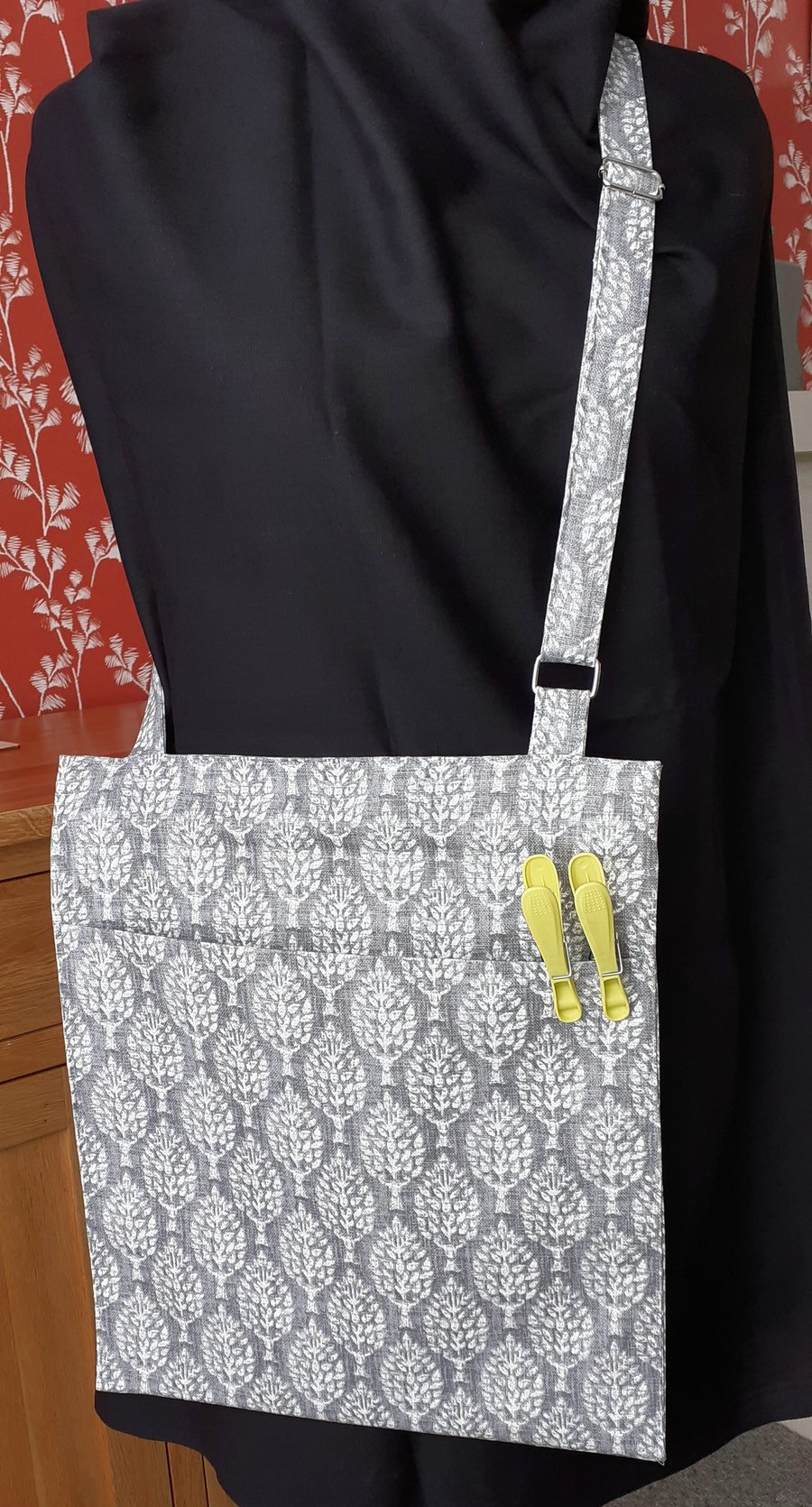 Handmade Cross Body Peg Bag. Adjustable Strap. ... - Folksy