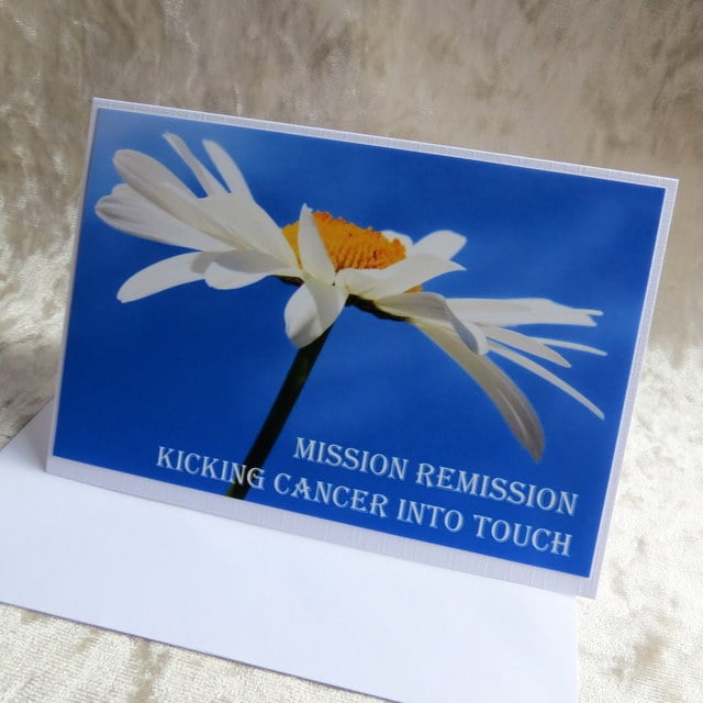 Cancer card. Cancer remission. - Folksy