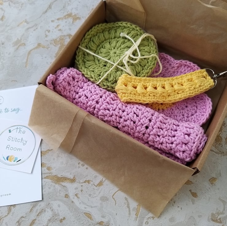 Crochet 'Mini' Gift Set Cotton Bundle Of Goodies! - Folksy