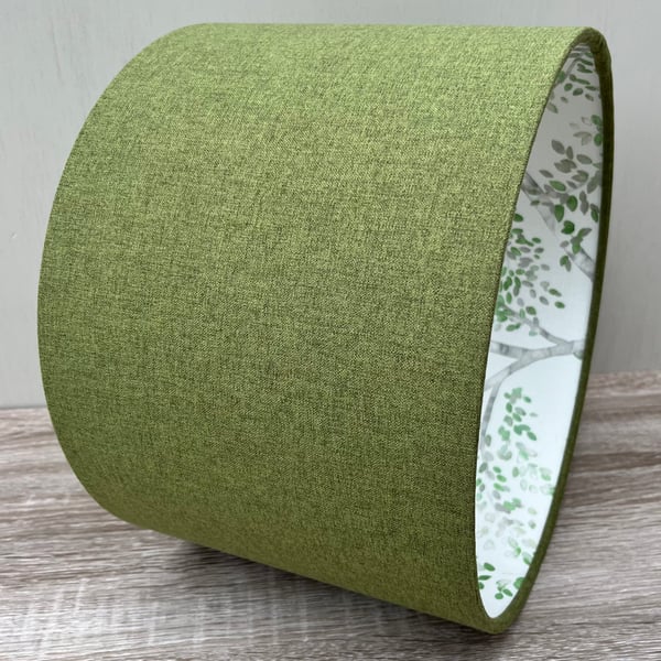 Douglas - Green - Double Sided - Tree Lampshades - Folksy