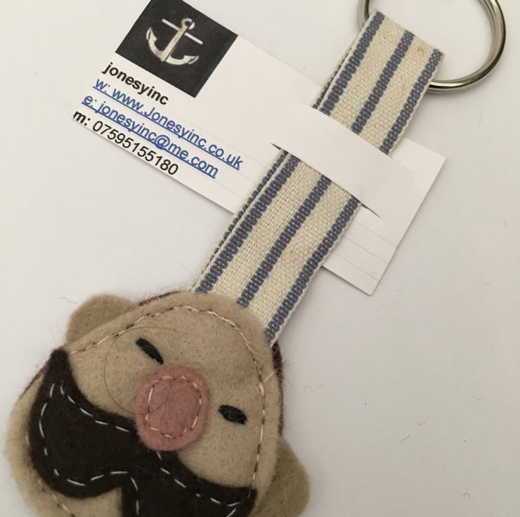 Handmade keychain - Folksy