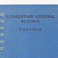 Elementary General Science journal - upcycled f... - Folksy