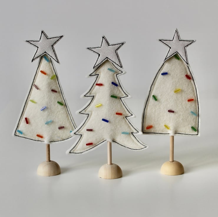 Sprinkle Christmas Tree Number 3 - Folksy
