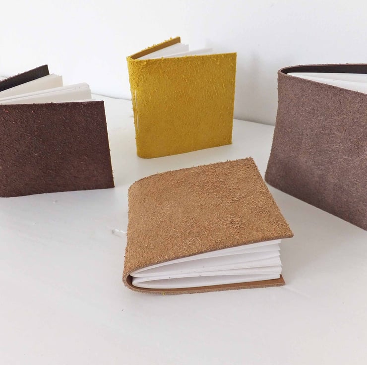 Mini Suede Notebook - Folksy