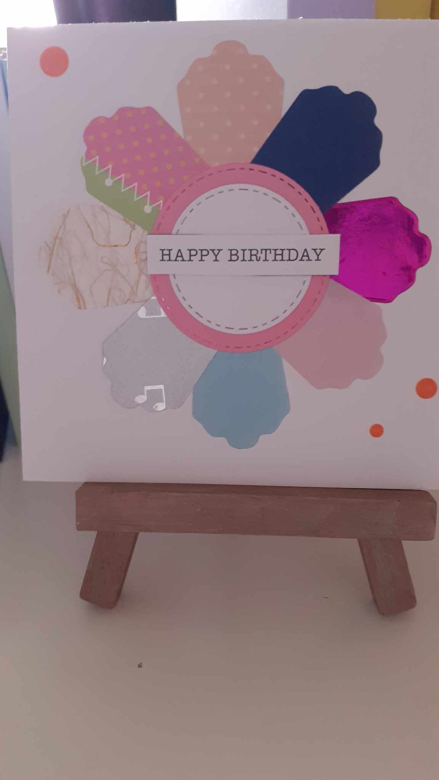 Bunting Birthday Card - Folksy