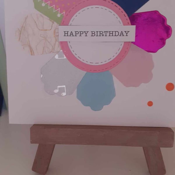 Bunting Birthday Card - Folksy