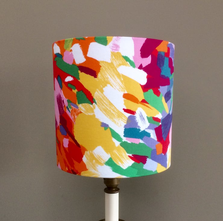 Colourful and Vibrant Abstract Rainbow 30cm wi... - Folksy