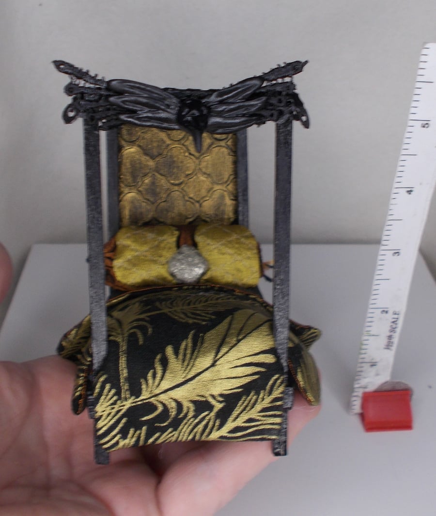 Dolls House Miniature 1:24 Handmade Gothic Horr... - Folksy