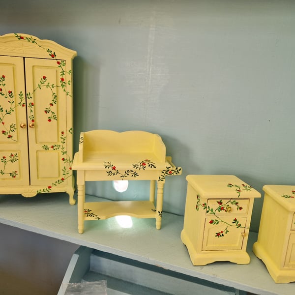 1:12 Bedroom furniture set - Folksy