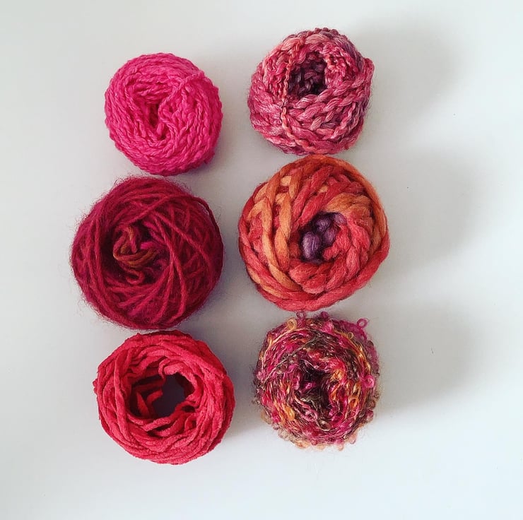 Yarn oddments, mini balls of yarn, 10g balls of... - Folksy