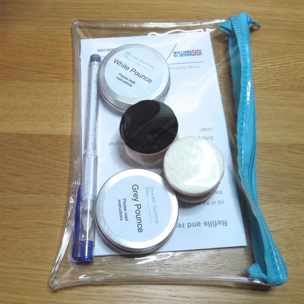 Hand Crafted Prick and Pounce kit - Folksy