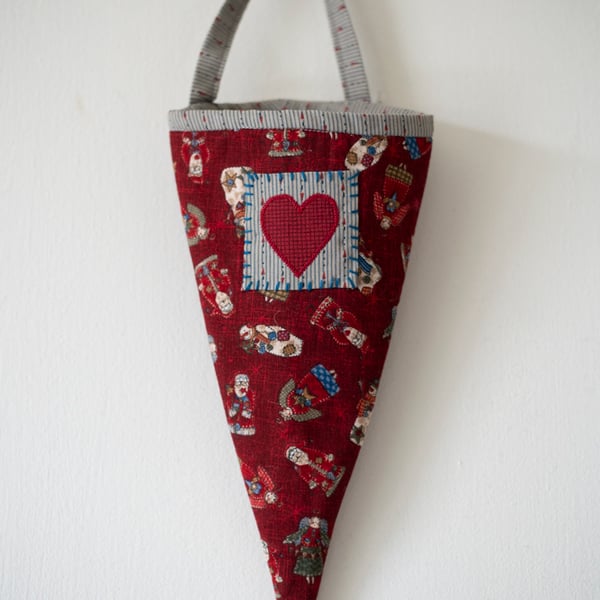 Hanging Cone for Christmas sweets and treats - Folksy