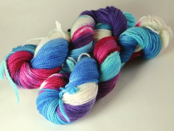 SALE Ice Ice Baby - Sportweight Merino yarn - Folksy