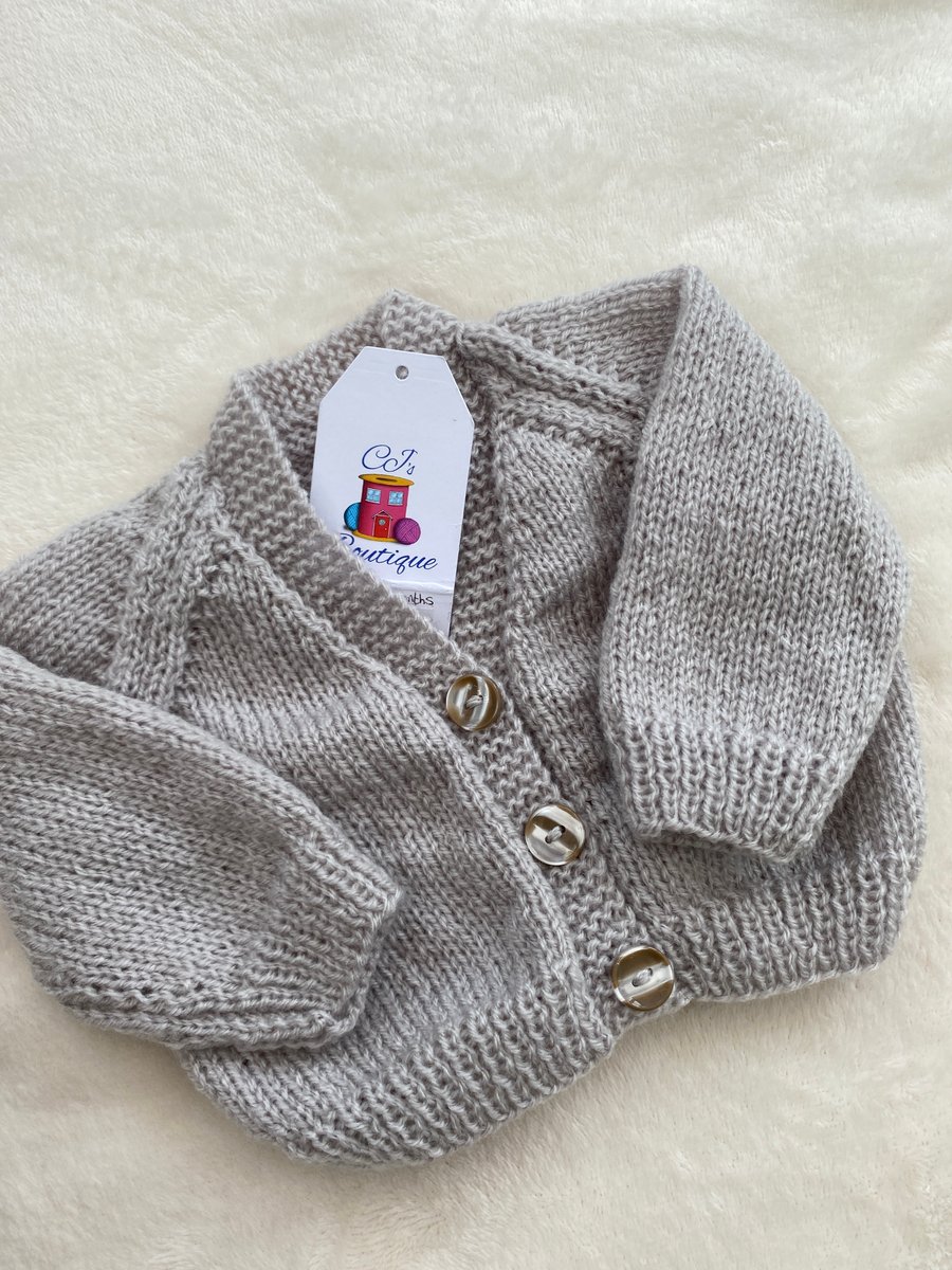 Newborn Cardigan - Folksy