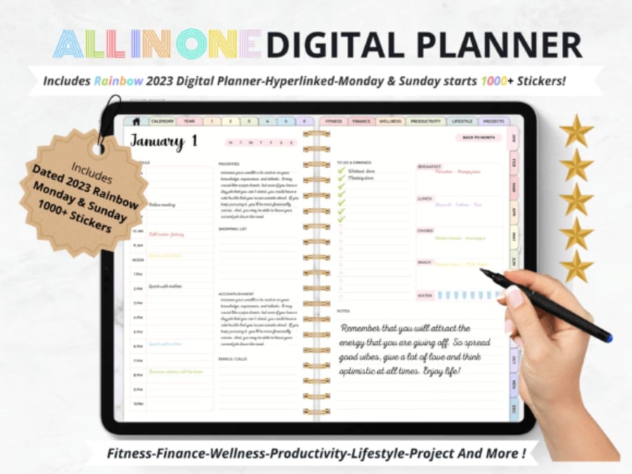 The Ultimate Digital Planner: Your Key to Effic... - Folksy