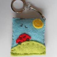 Felt Keyring, Charm - Folksy
