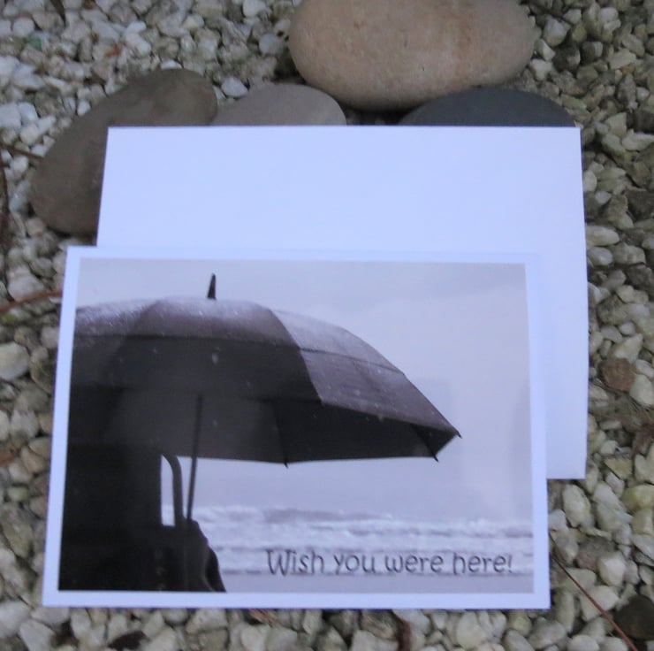 Wish you were here! A card featuring an origin... - Folksy