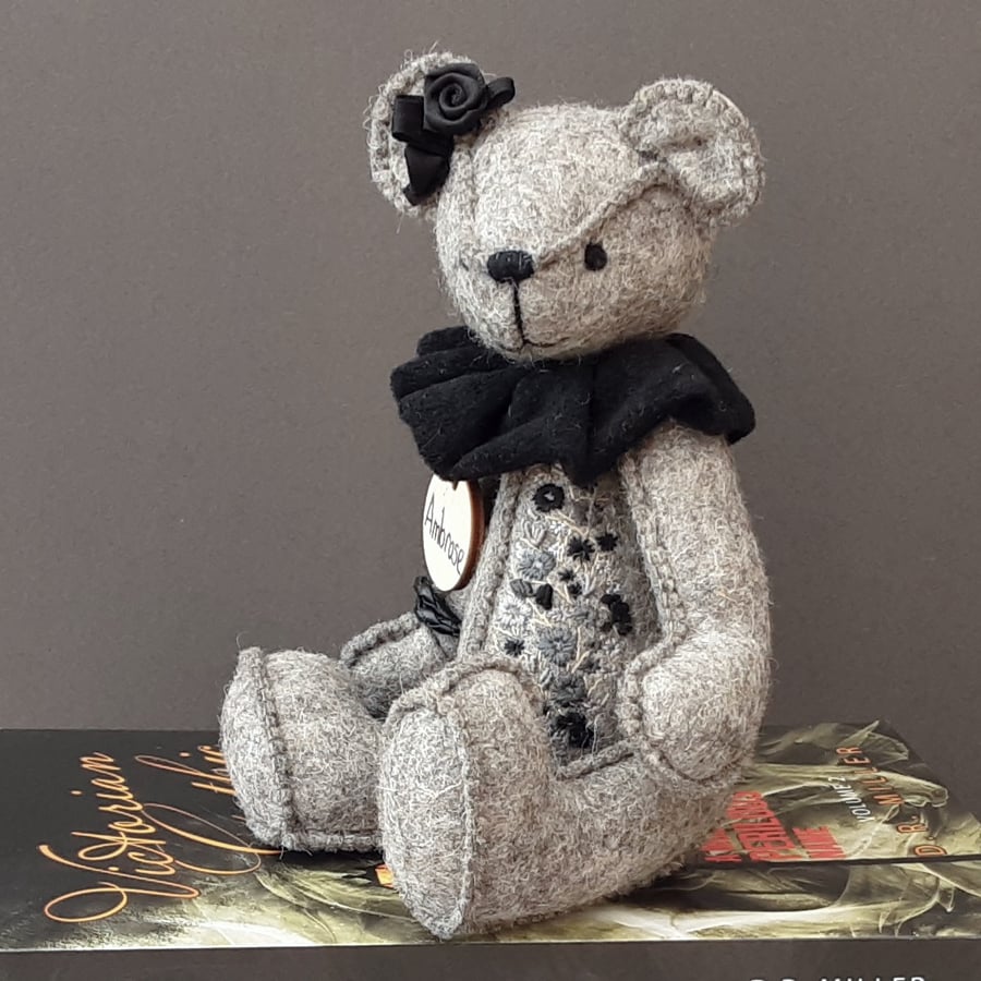 Teddy bear, handmade one of a kind collectable ... - Folksy