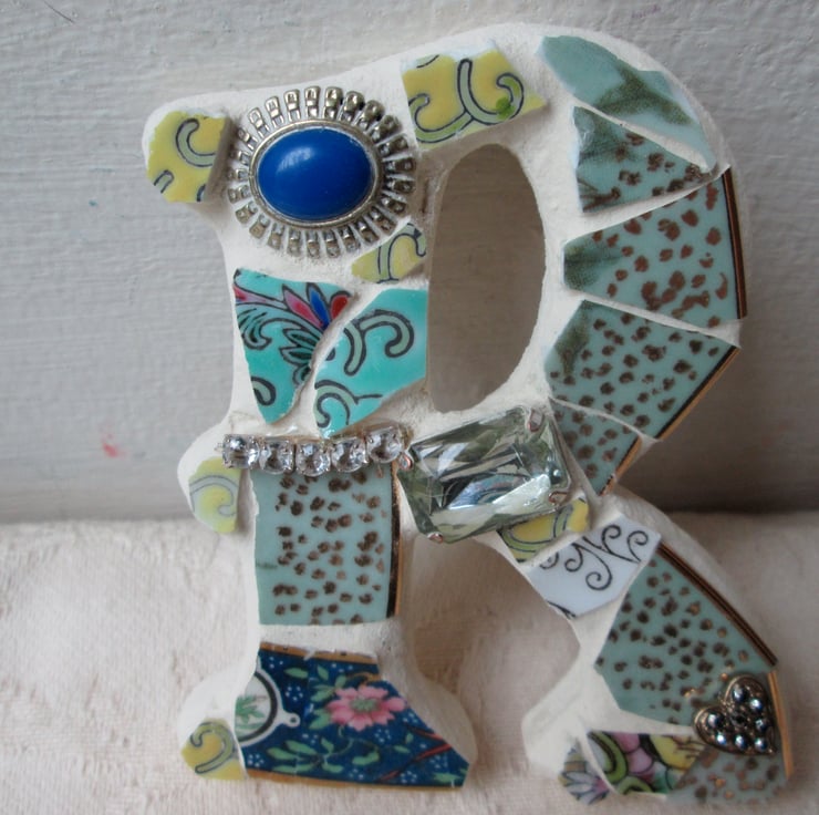 Mosaic Alphabet letters - Folksy